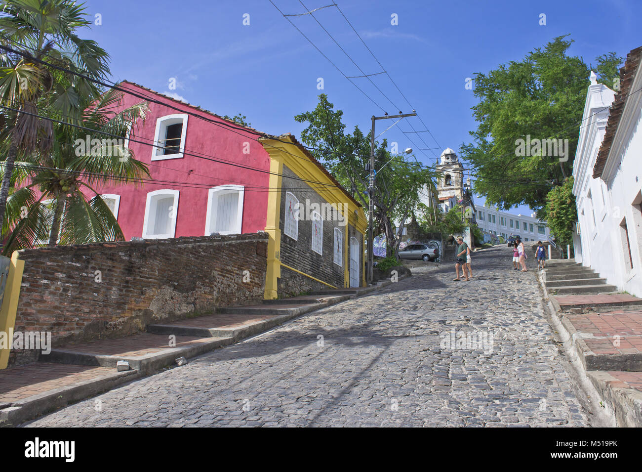 Olinda, Brazil, street view Stock Photo - Alamy