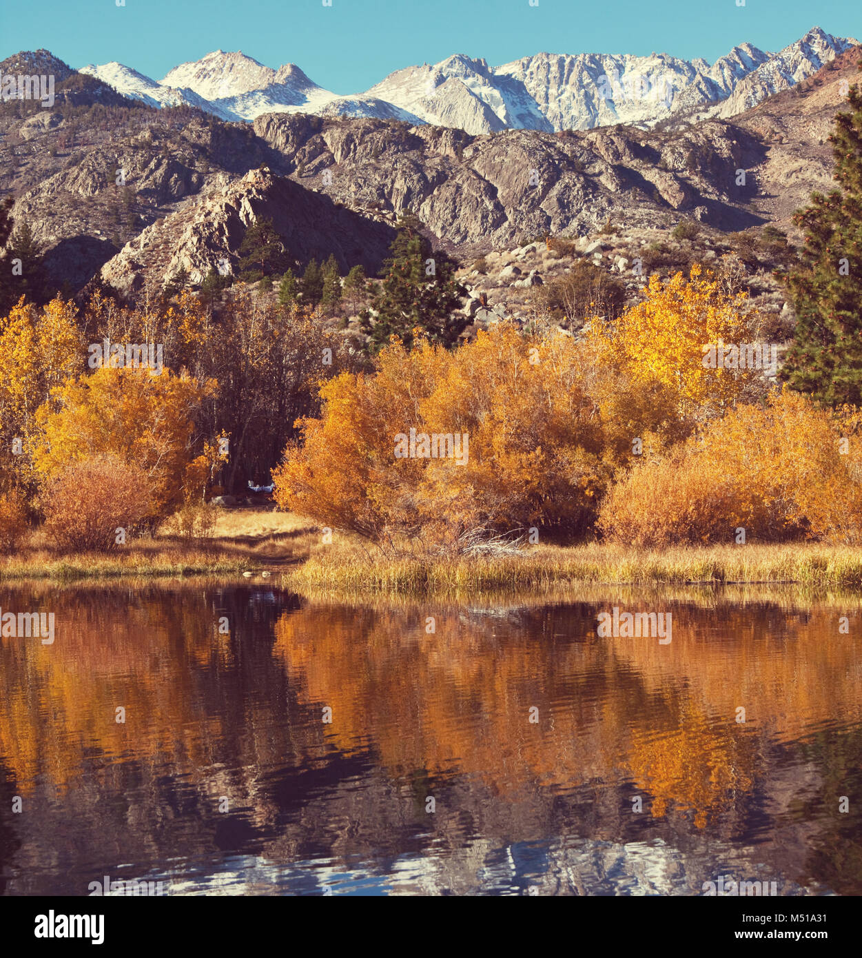 Autumn in Sierra Nevada Stock Photo - Alamy