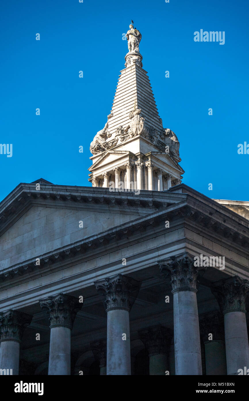 Historic, 18th century, St George's, the Parish Church of Bloomsbury ...