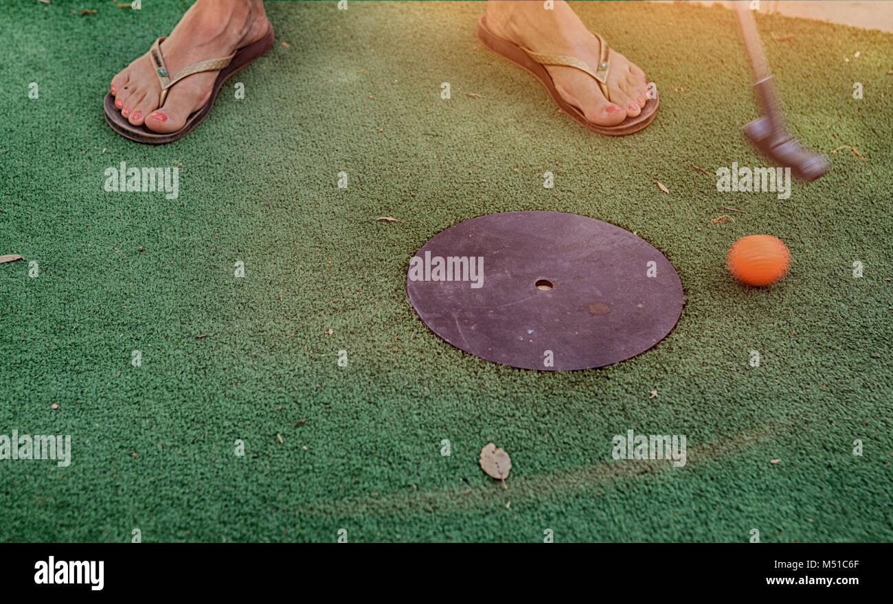 Crazy golf hole hi-res stock photography and images - Alamy