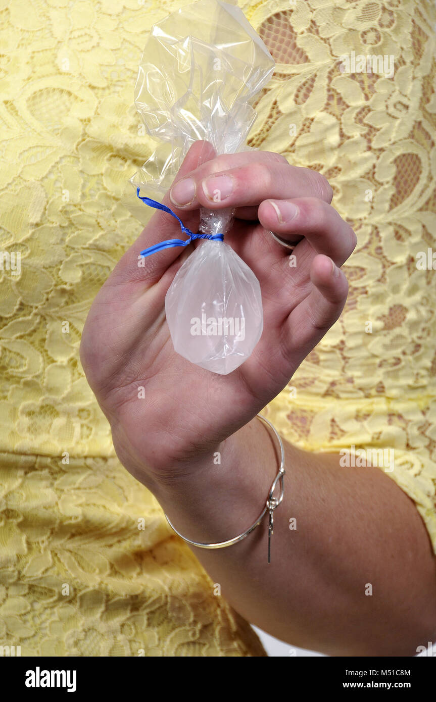Woman Water Rationing Stock Photo - Alamy