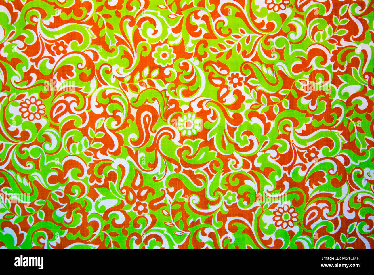 Detail of vintage fabric pattern Stock Photo - Alamy