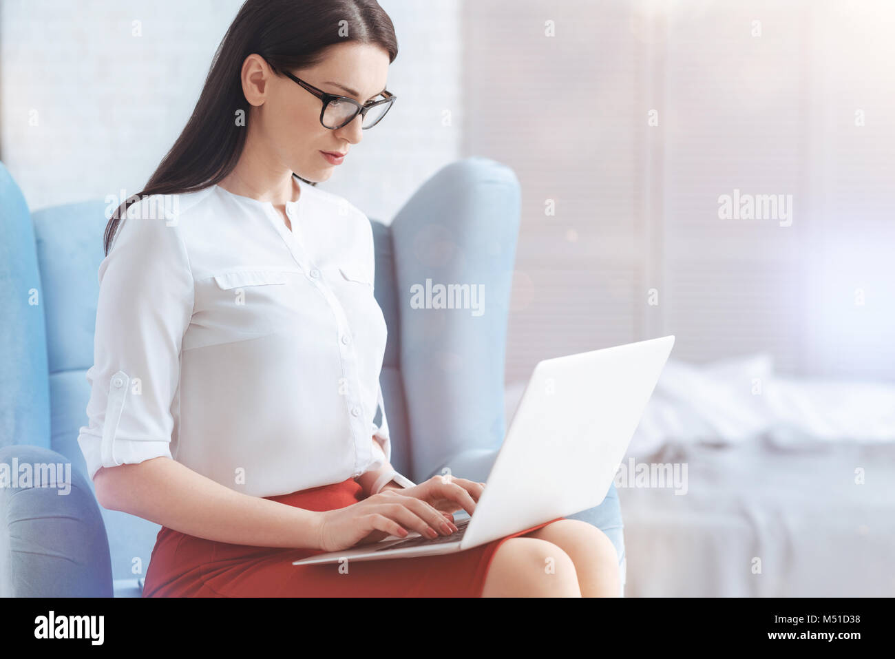 Sitting Up Straight High Resolution Stock Photography and Images - Alamy