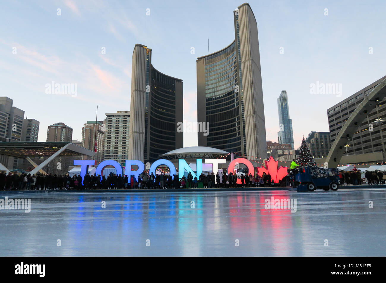 Toronto Skyline with CN Tower Stock Photo - Alamy