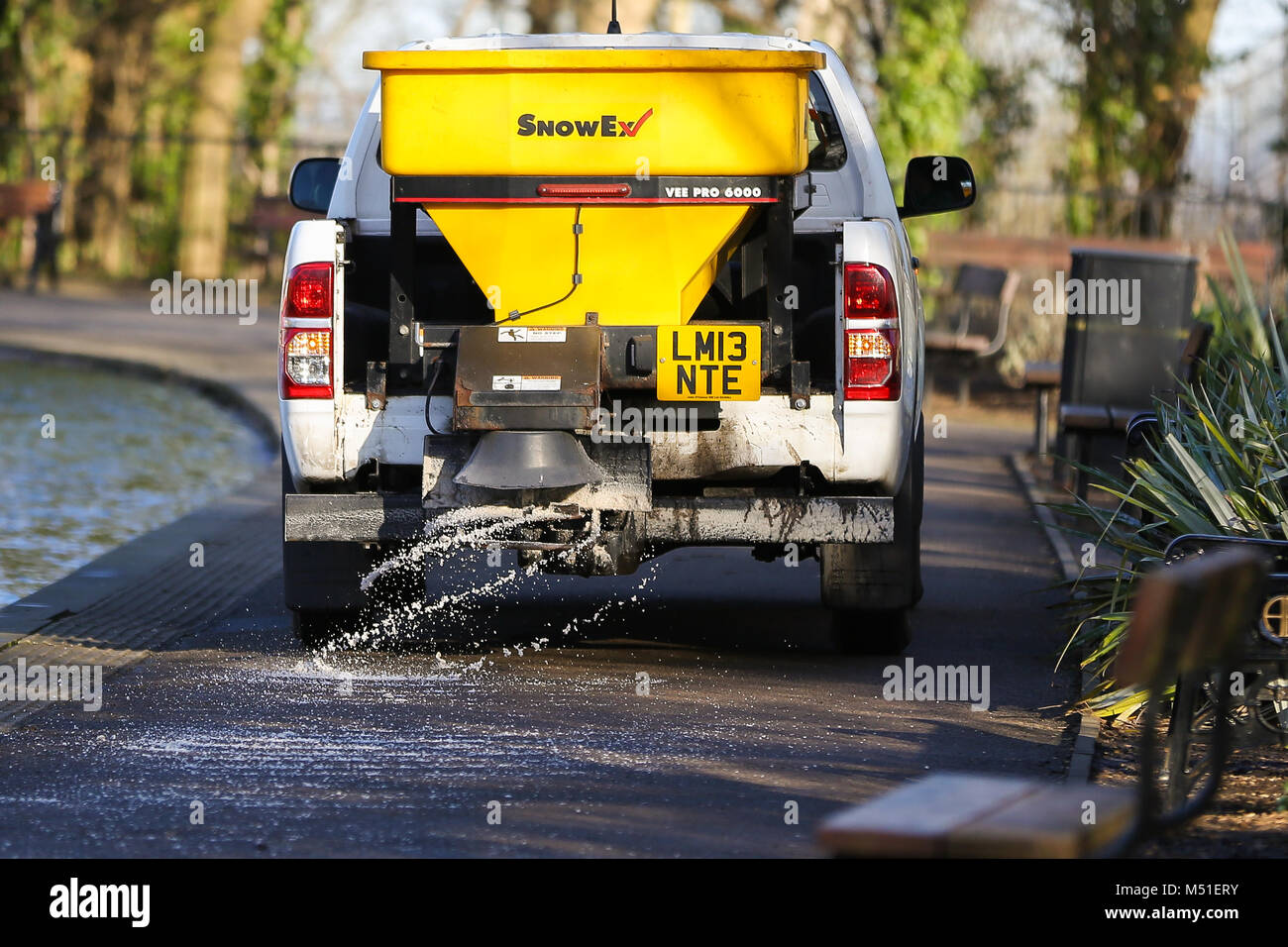 Alexandra palace and snow hi-res stock photography and images - Alamy