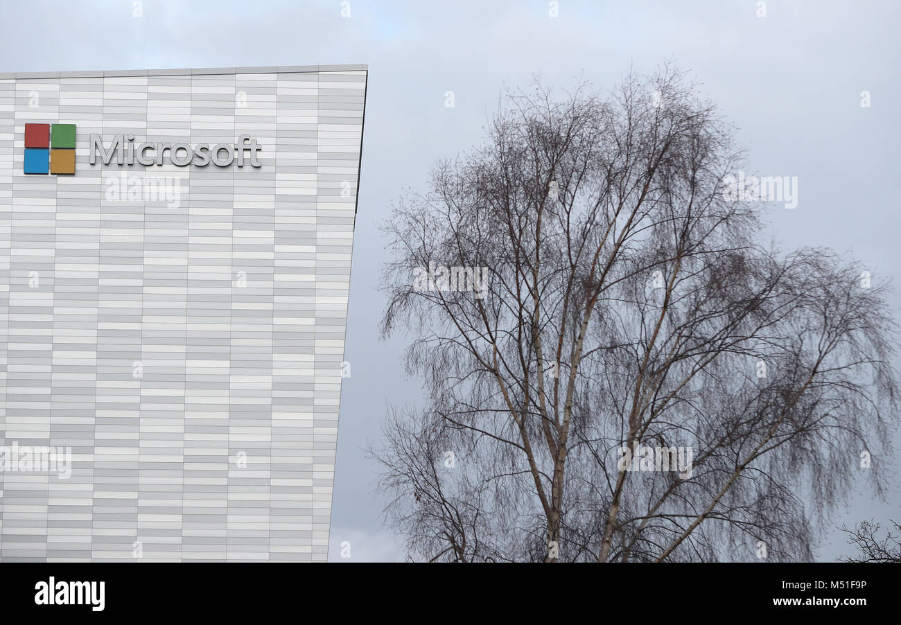 Microsoft's new offices at South County Business Park in Leopardstown ...