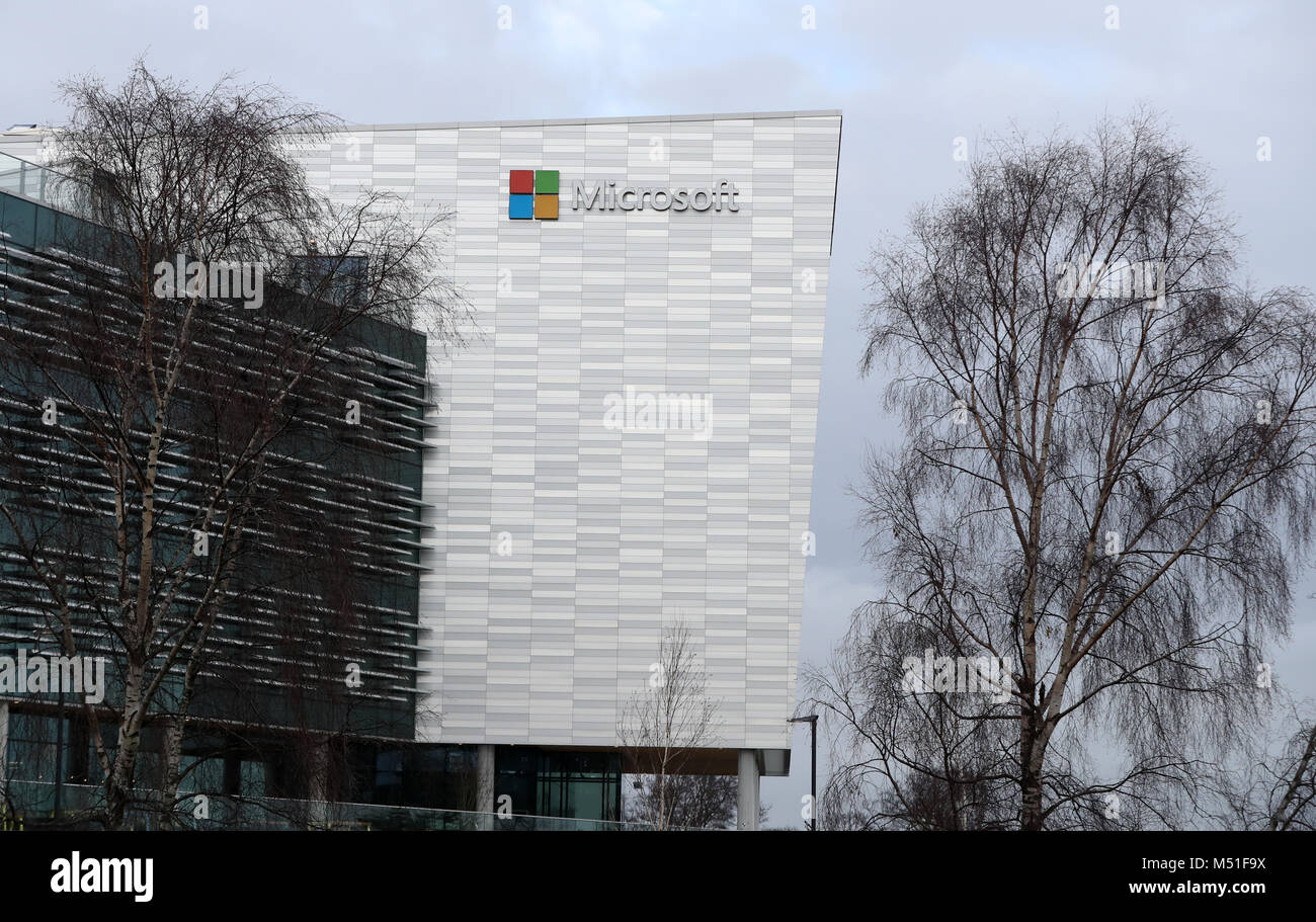 Microsoft's new offices at South County Business Park in Leopardstown ...