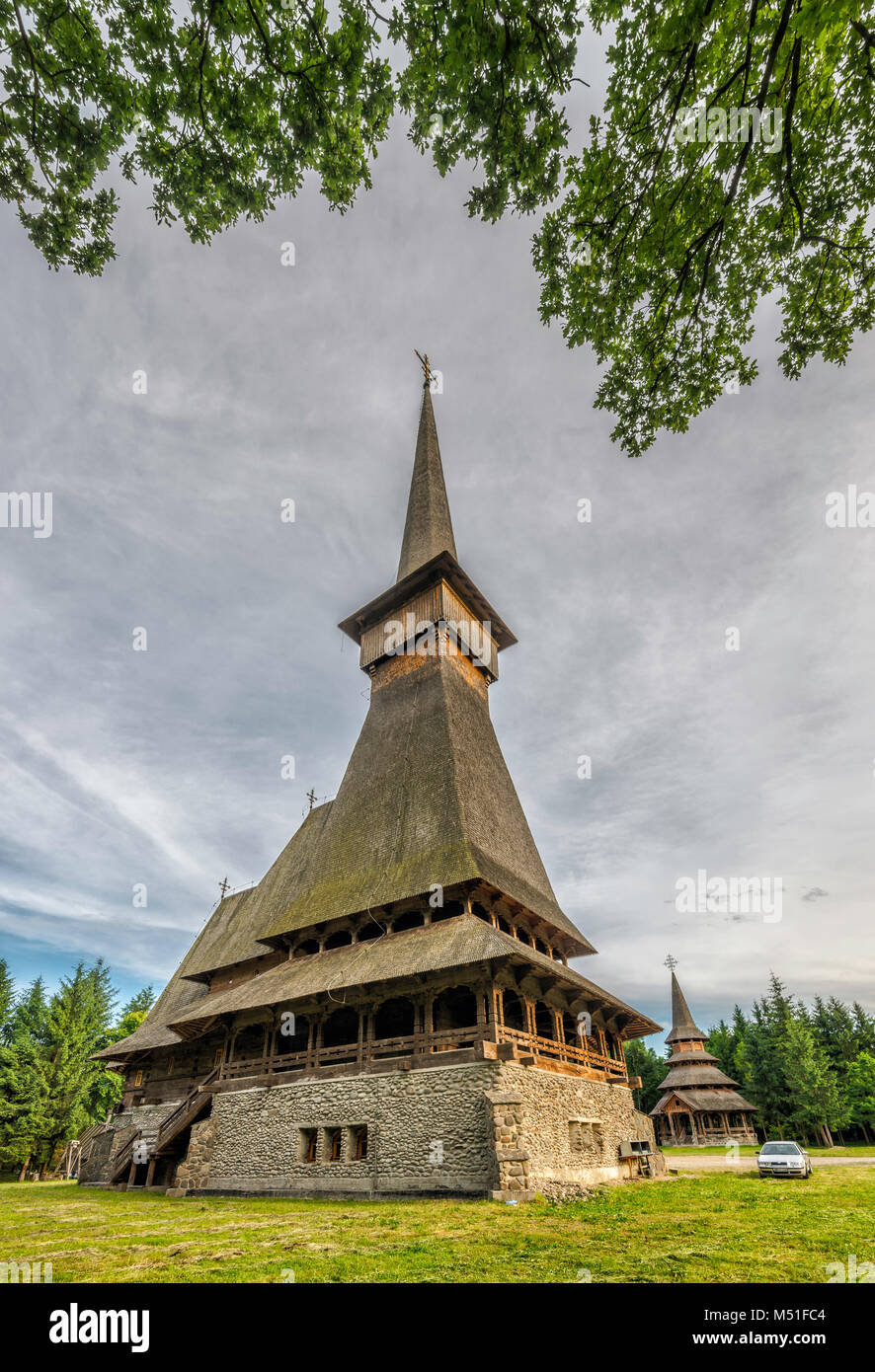 Church at Monastery in Sapanta, Maramures Region, Romania Stock Photo ...