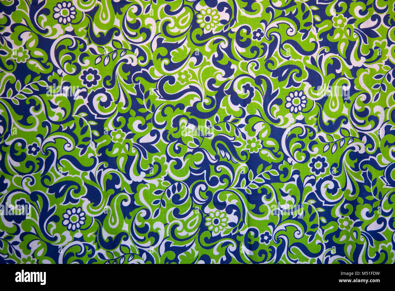 Detail of vintage fabric pattern Stock Photo - Alamy