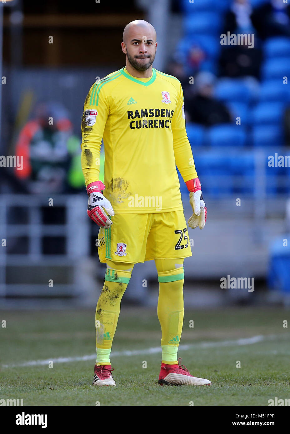 Middlesbrough Goalkeeper Darren Randolph Stock Photo - Alamy