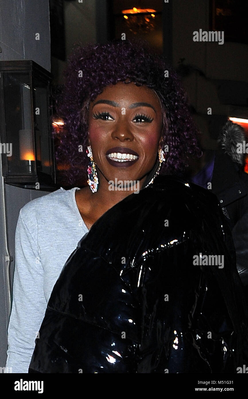 Soho House VIP relaunch party Featuring: Laura Mvula Where: London ...