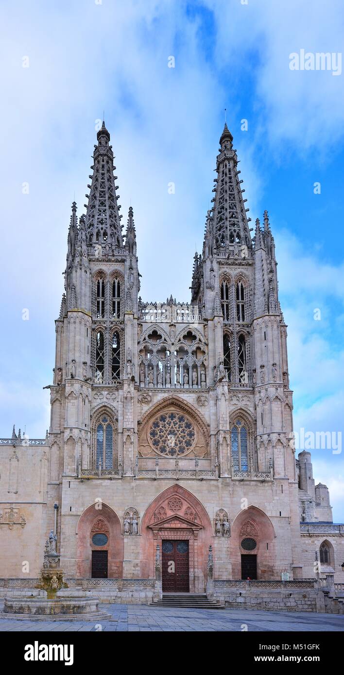 Burgos gothic architecture hi-res stock photography and images - Alamy
