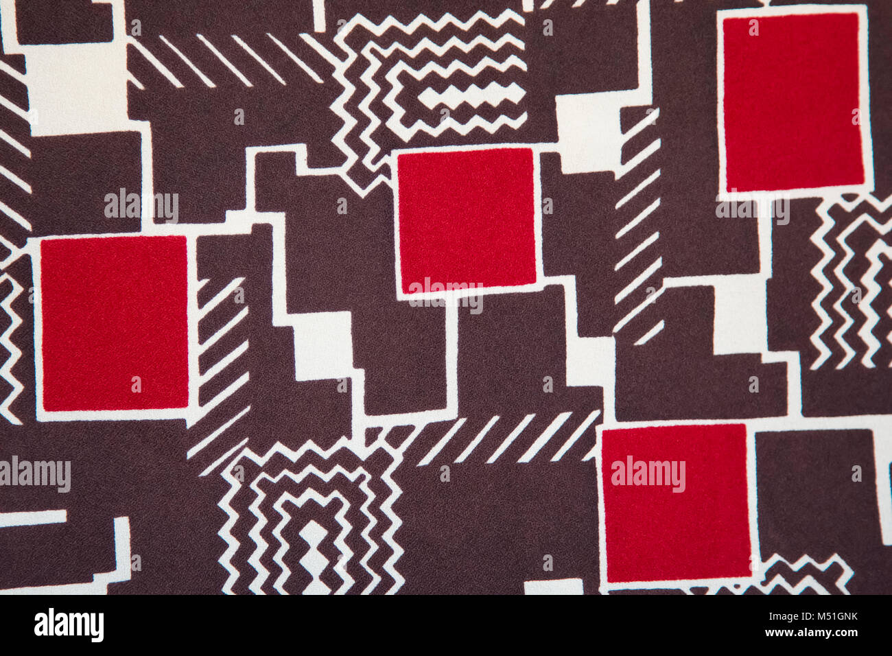 Detail of vintage fabric pattern Stock Photo - Alamy