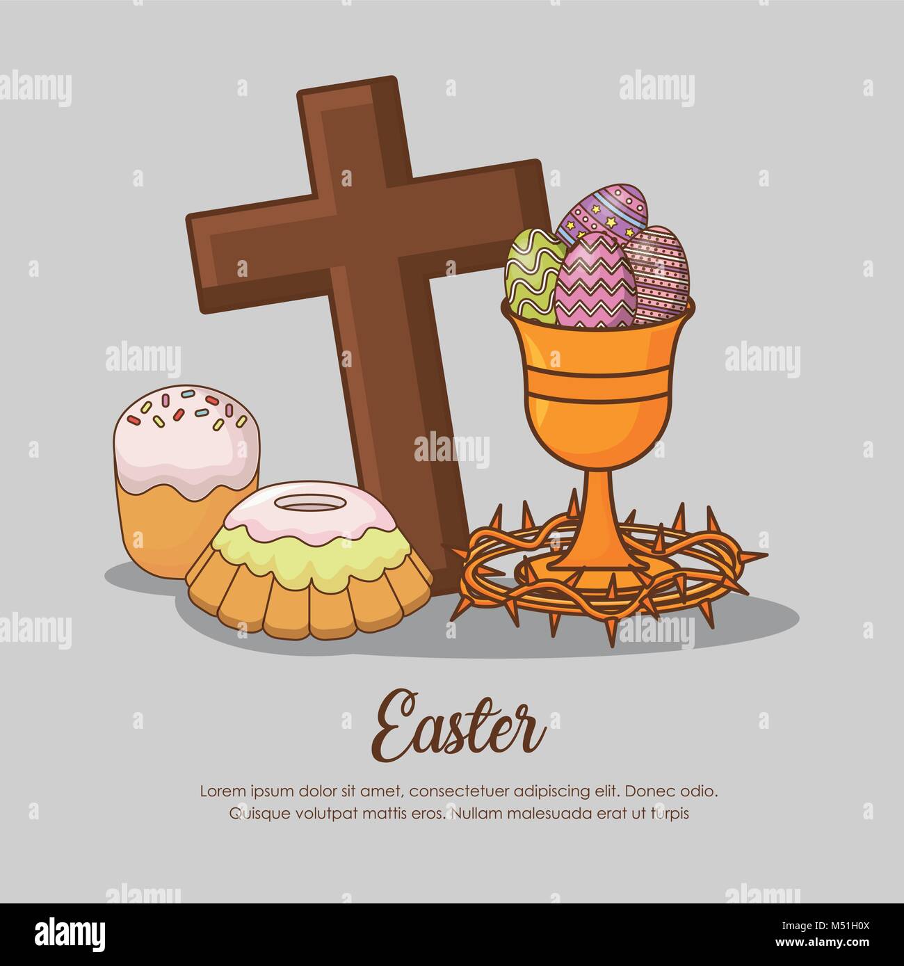Jesus crucifixion holy grail Stock Vector Images - Alamy