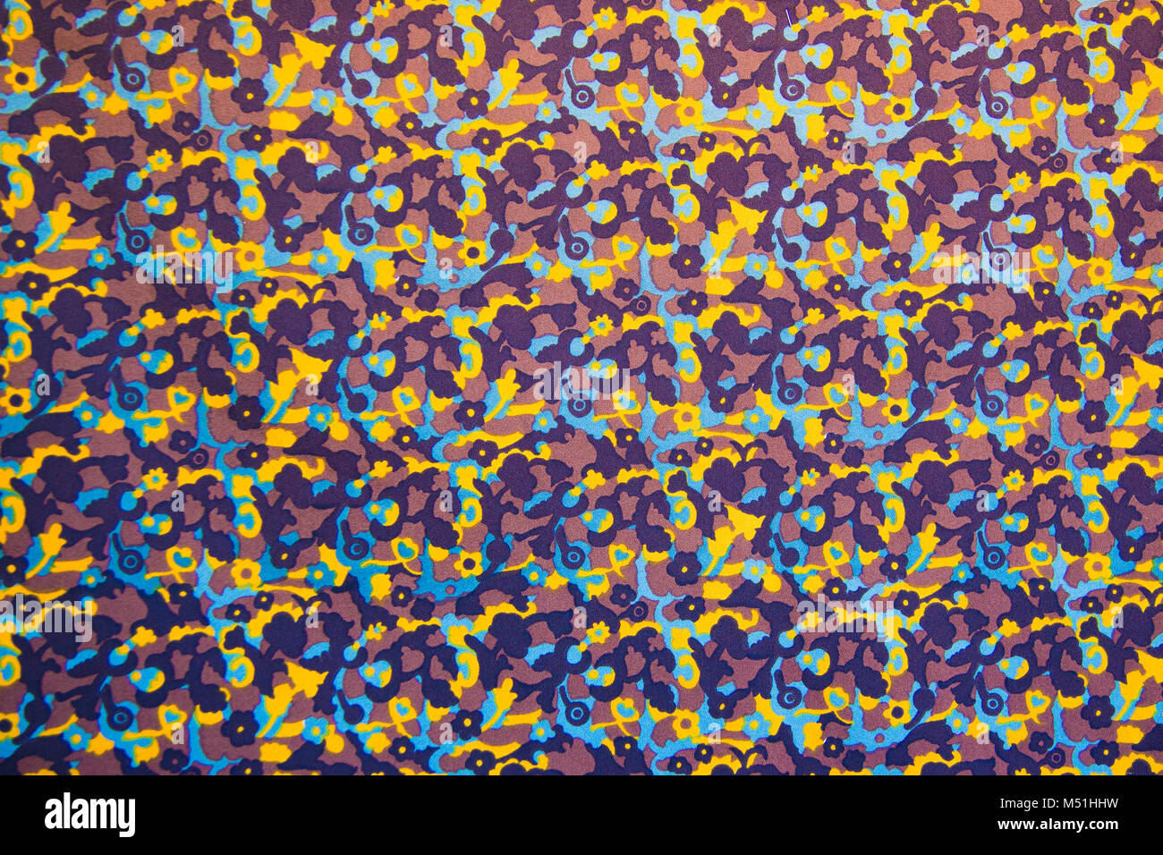 Detail of vintage fabric pattern Stock Photo - Alamy