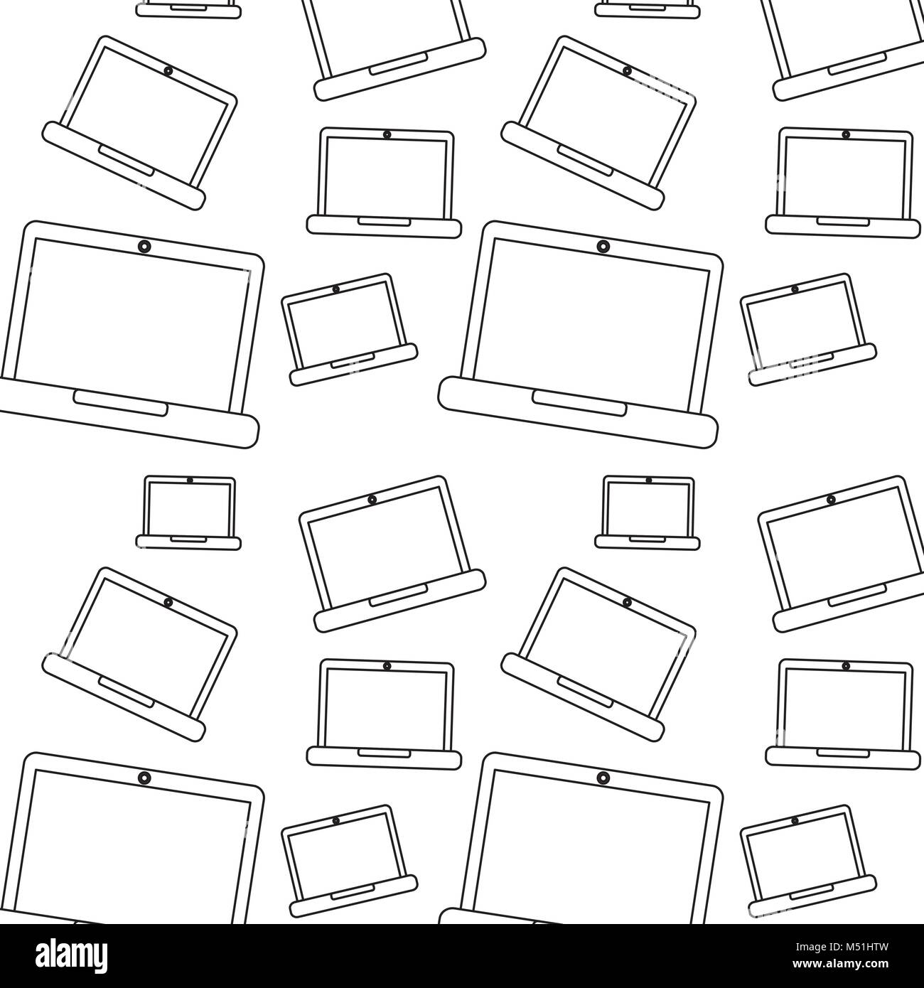 Wallpaper for laptop Black and White Stock Photos & Images - Alamy