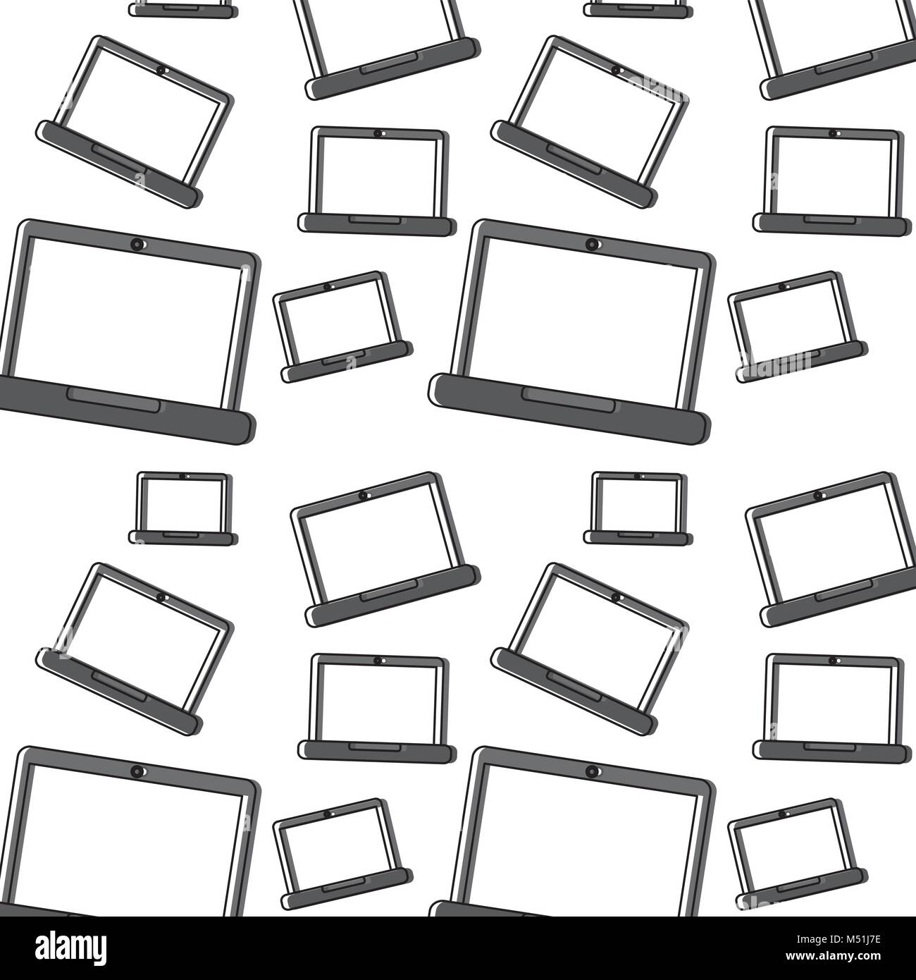 laptop computer pattern image Stock Vector Image & Art - Alamy