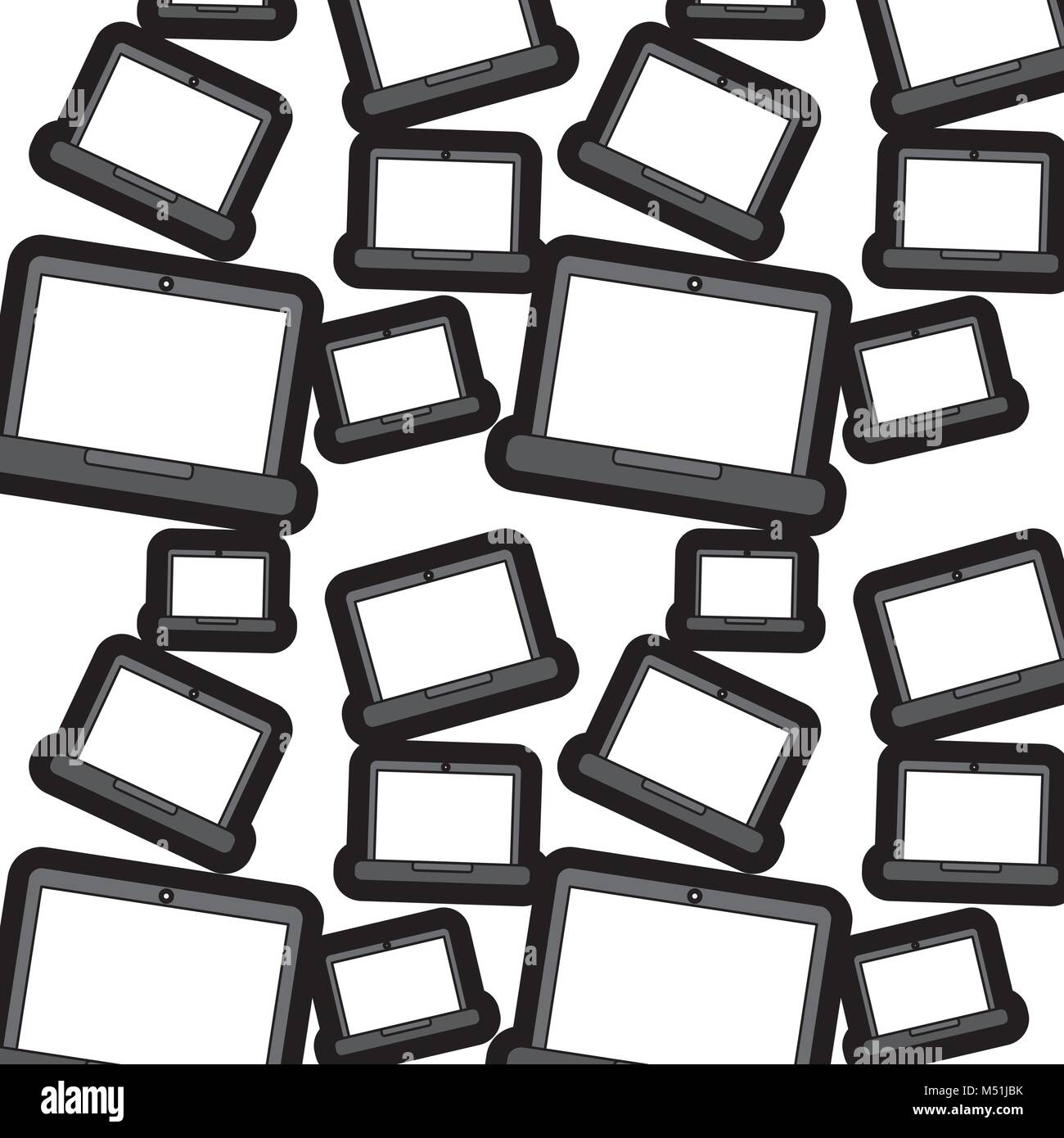 laptop computer pattern image Stock Vector Image & Art - Alamy