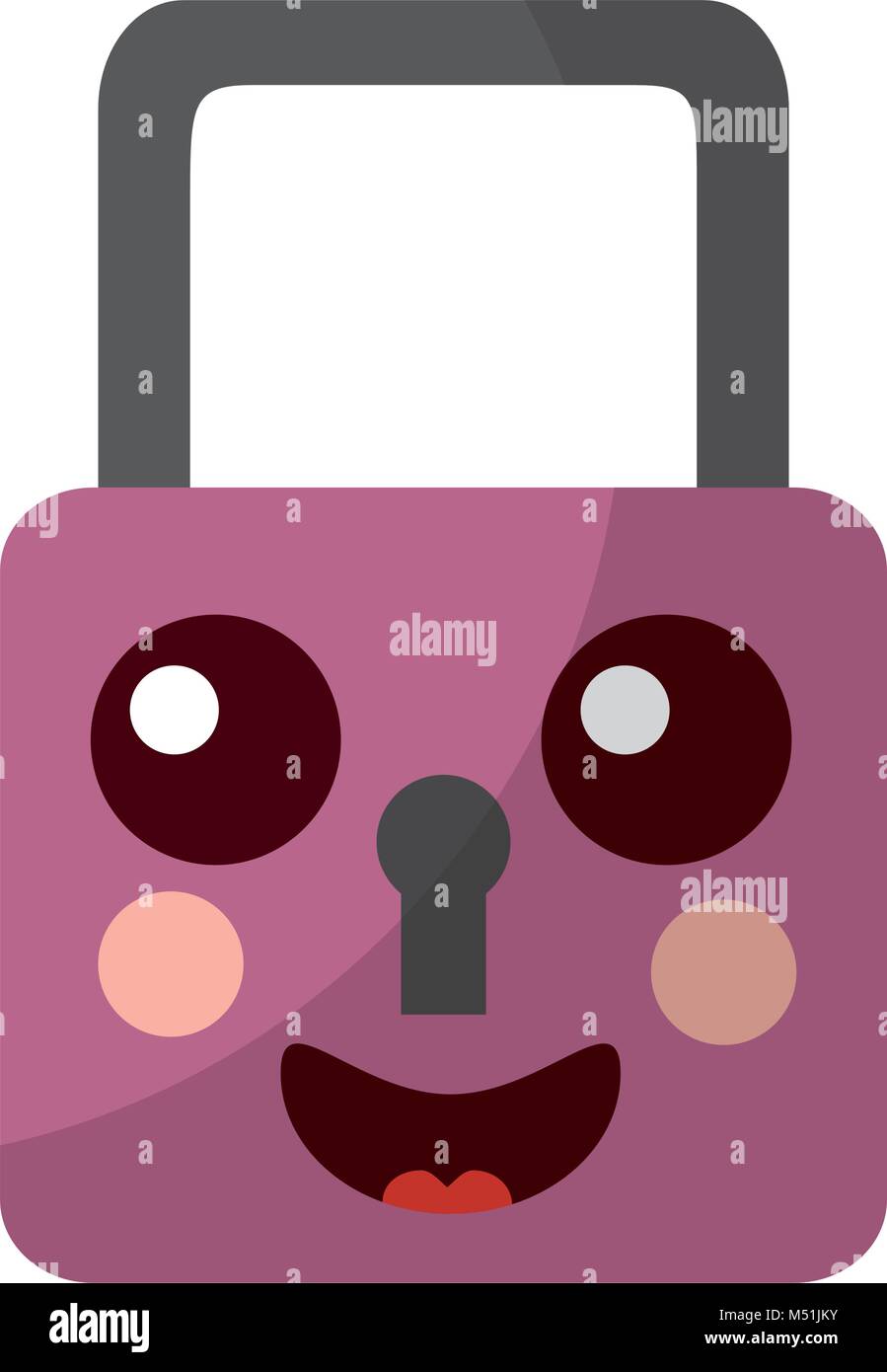 Keyhole emoticon Stock Vector Images - Alamy