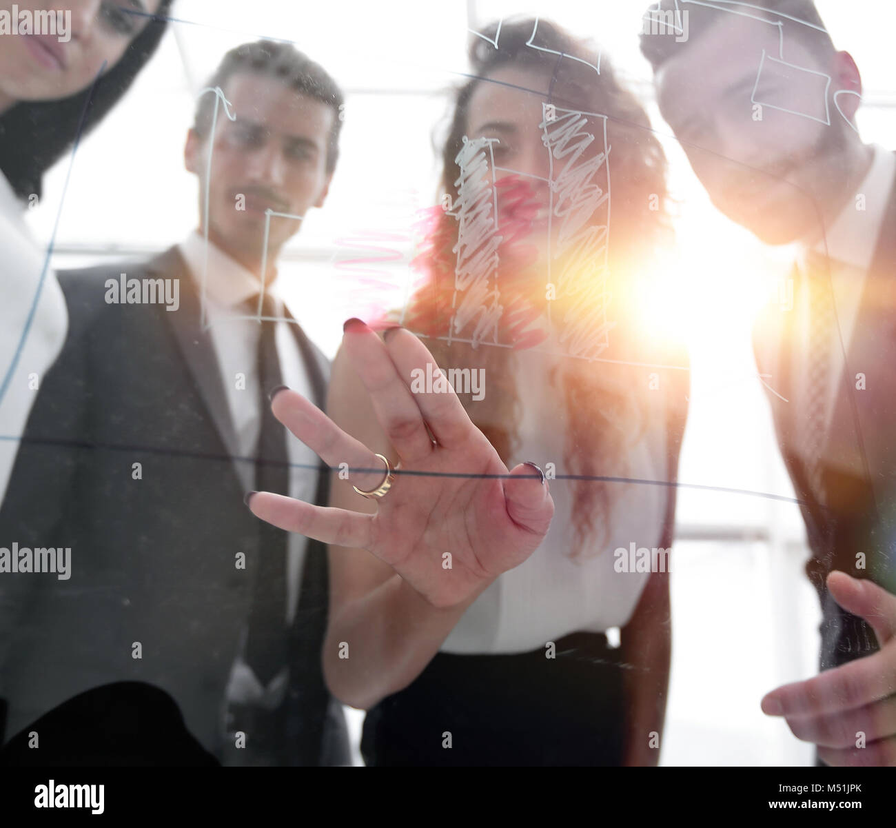 bottom view.business team discussing Stock Photo - Alamy bottom view.business team discussing Stock Photo - Alamy