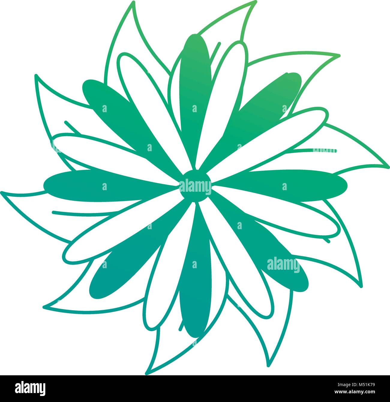 beautiful flower garden icon Stock Vector Image & Art - Alamy