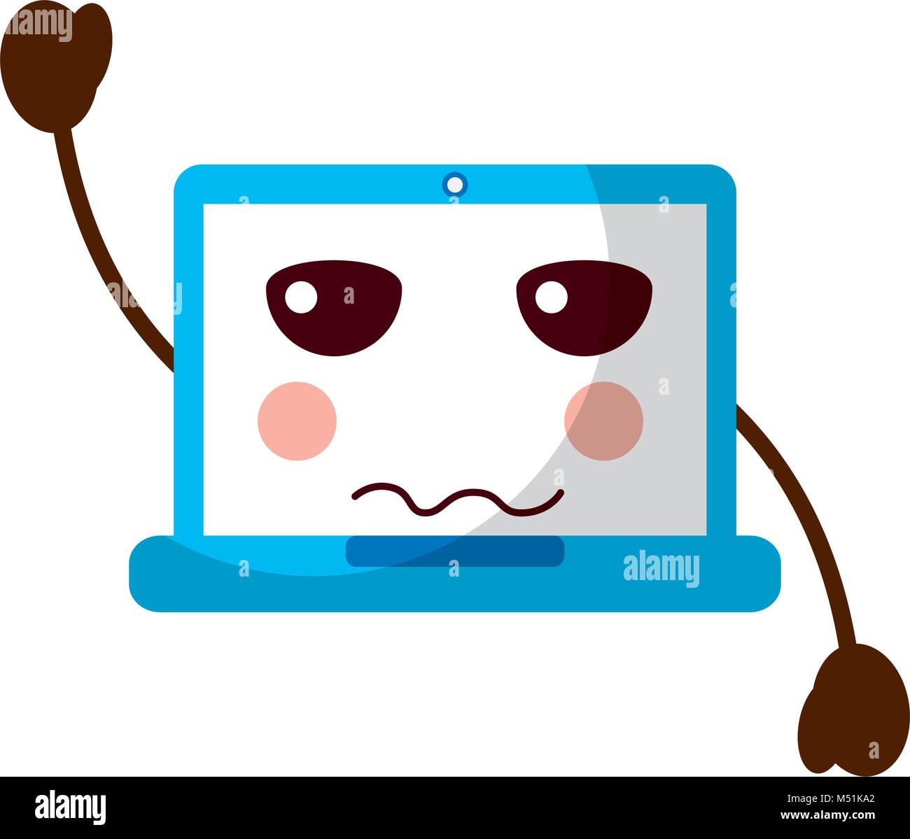 Sad device Stock Vector Images - Alamy