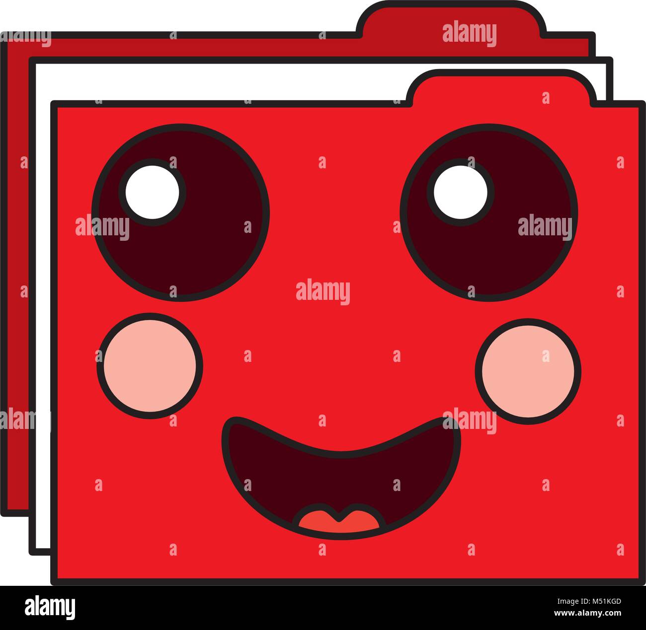 file folder emoji icon image Stock Vector Image & Art - Alamy