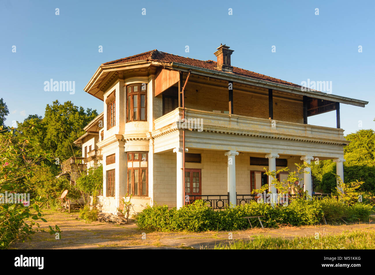 Hsipaw: Shan palace, , Shan State, Myanmar (Burma Stock Photo - Alamy