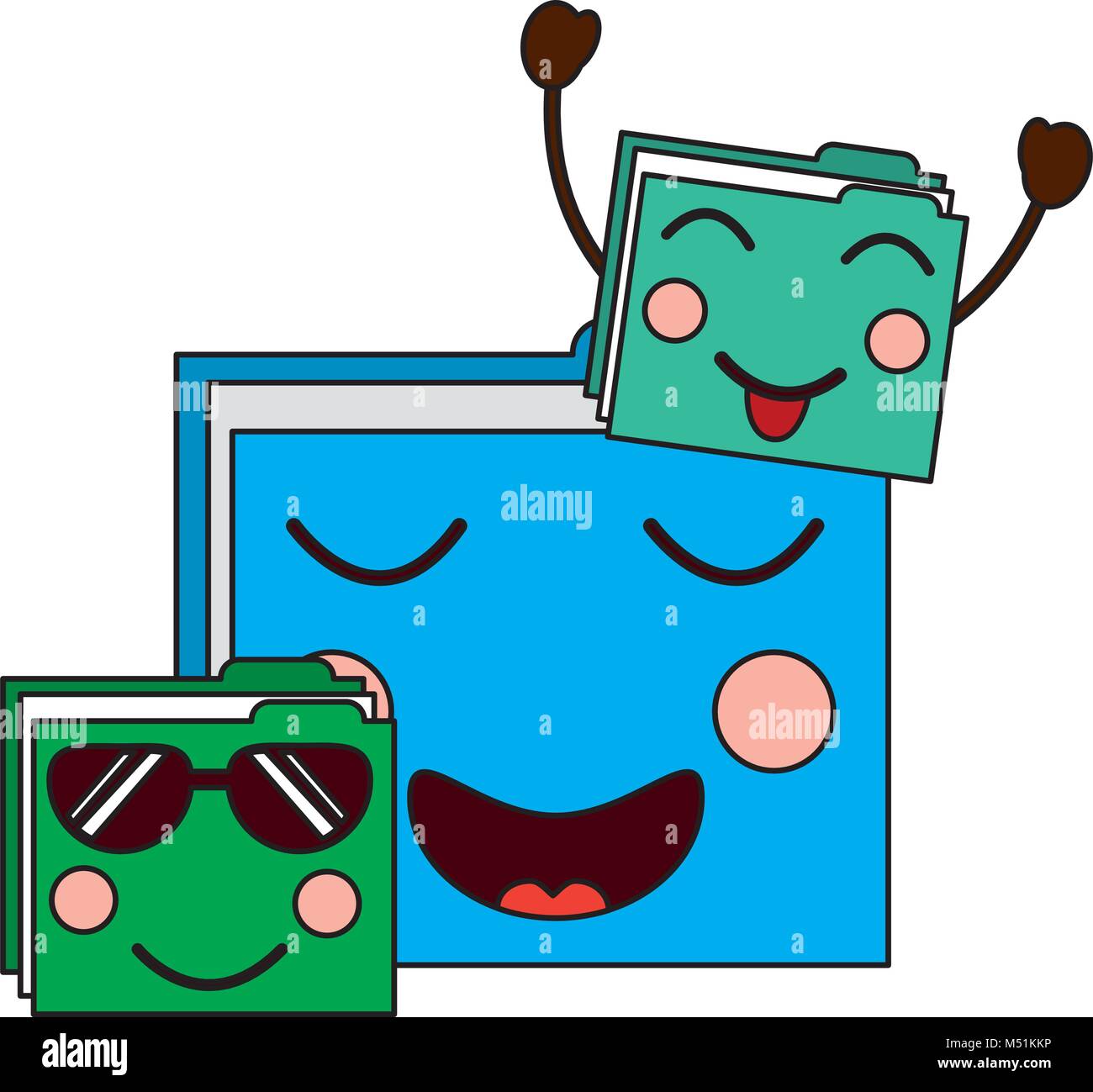 Office paperwork funny Stock Vector Images - Alamy