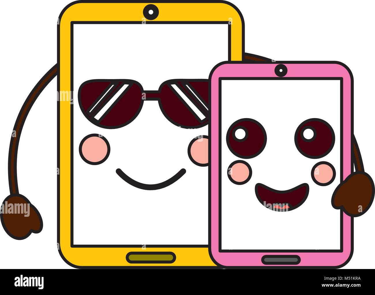 cellphone emoji icon image Stock Vector Image & Art - Alamy