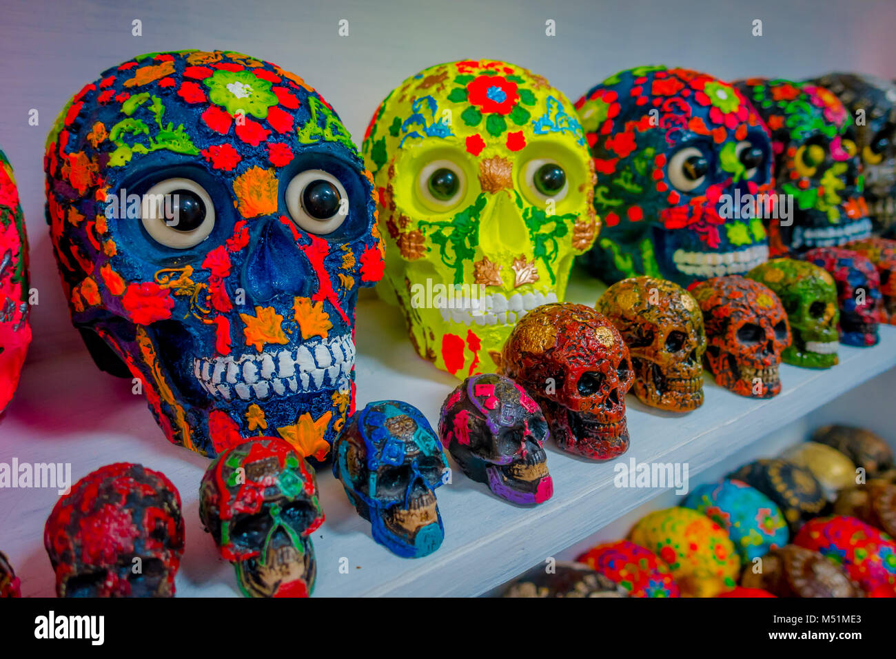 Mayan Skull Art