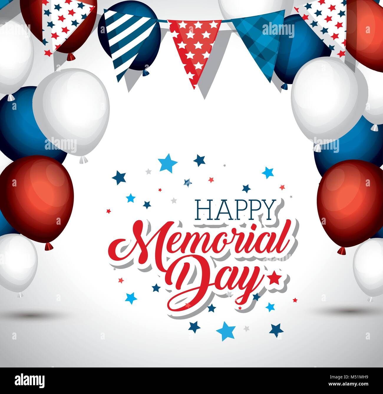 happy memorial day celebration Stock Vector Image & Art - Alamy