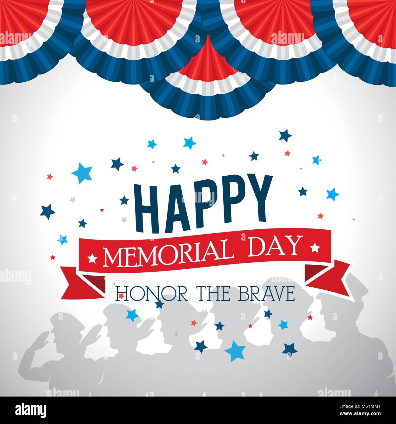 happy memorial day celebration Stock Vector Image & Art - Alamy