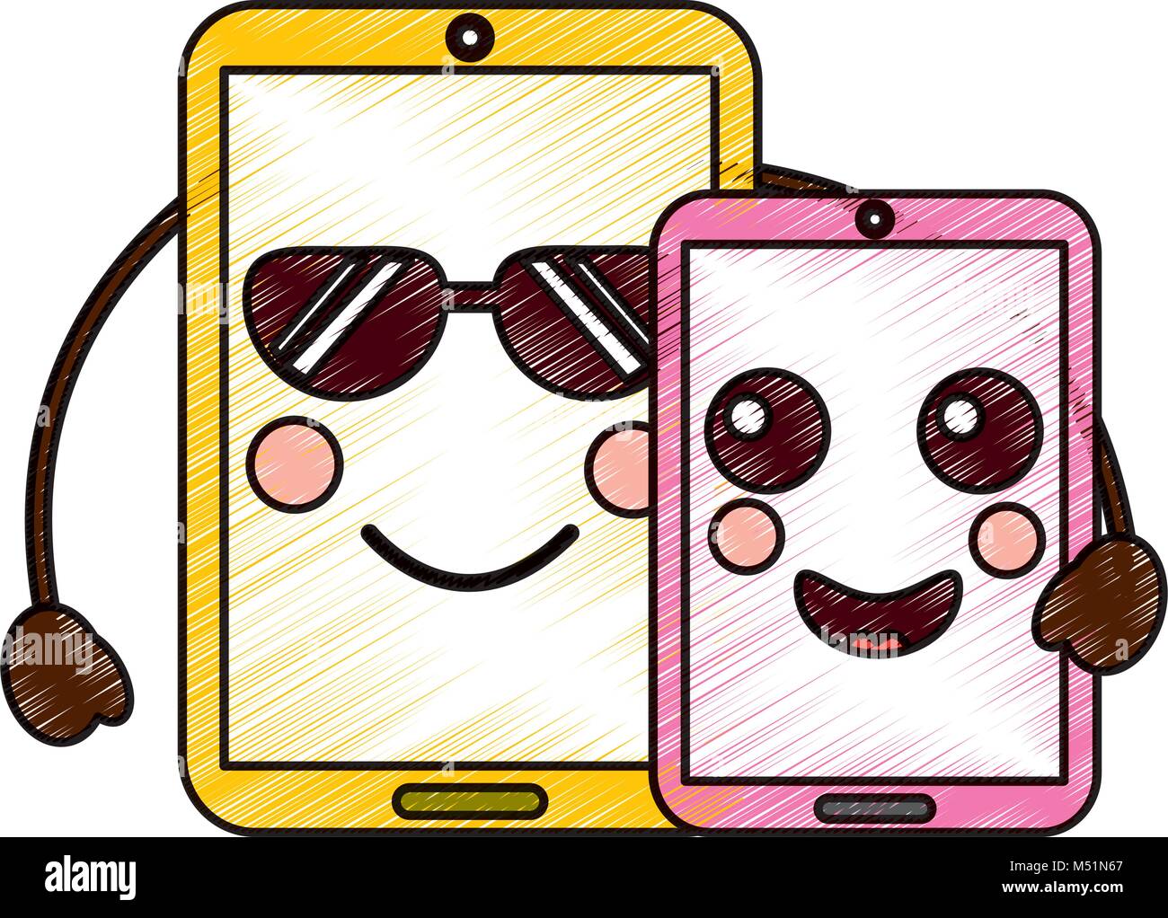 cellphones emoji icon image Stock Vector Image & Art - Alamy