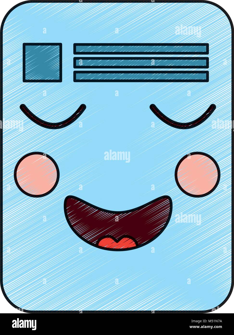 document happy emoji icon image Stock Vector Image & Art - Alamy
