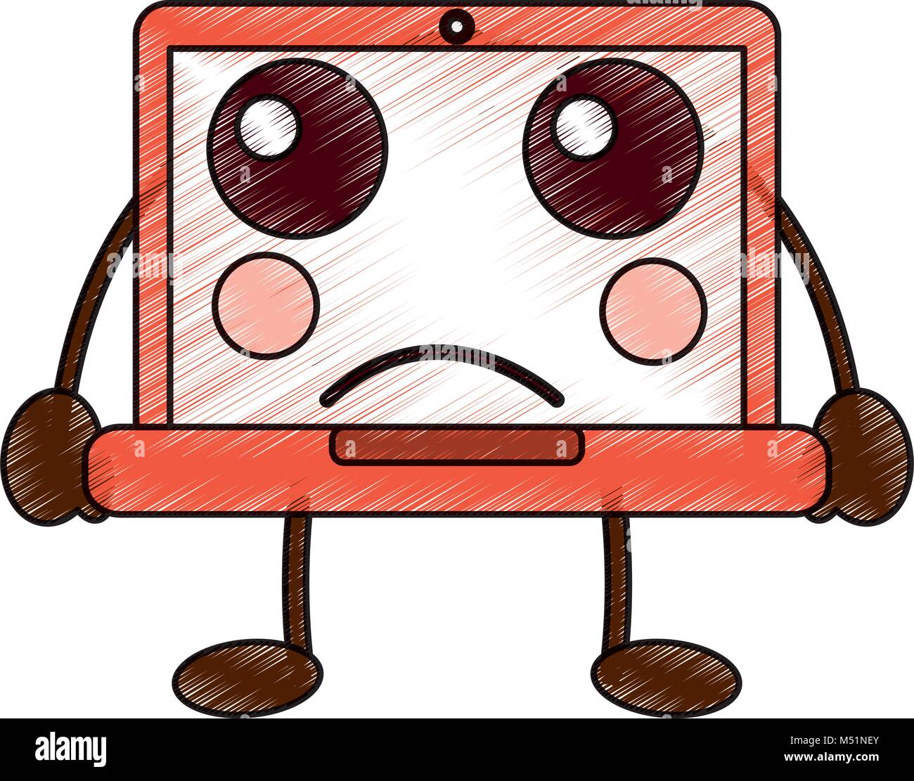 Pout sad Stock Vector Images - Alamy