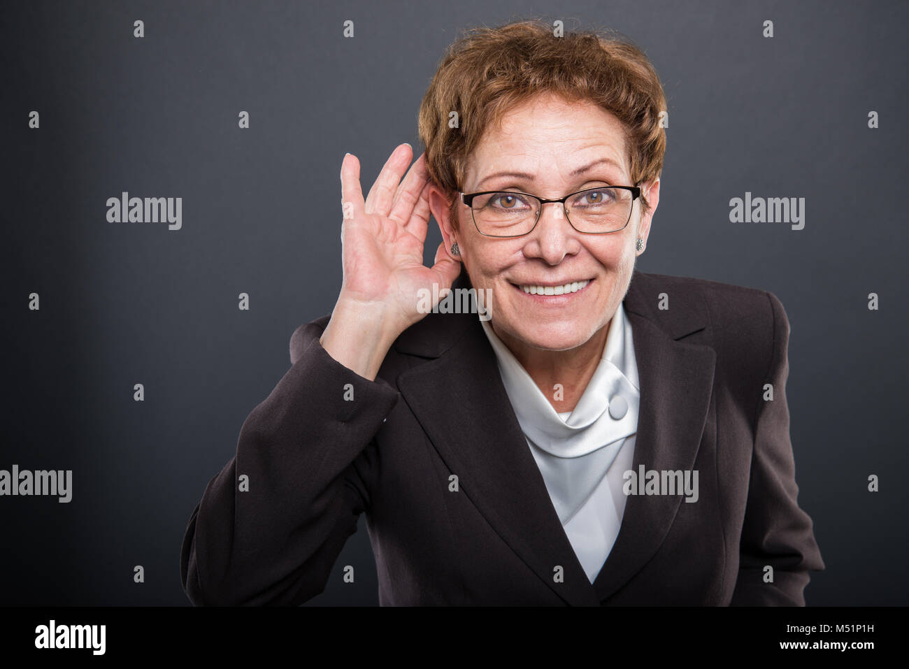 Cant hear hi-res stock photography and images - Alamy
