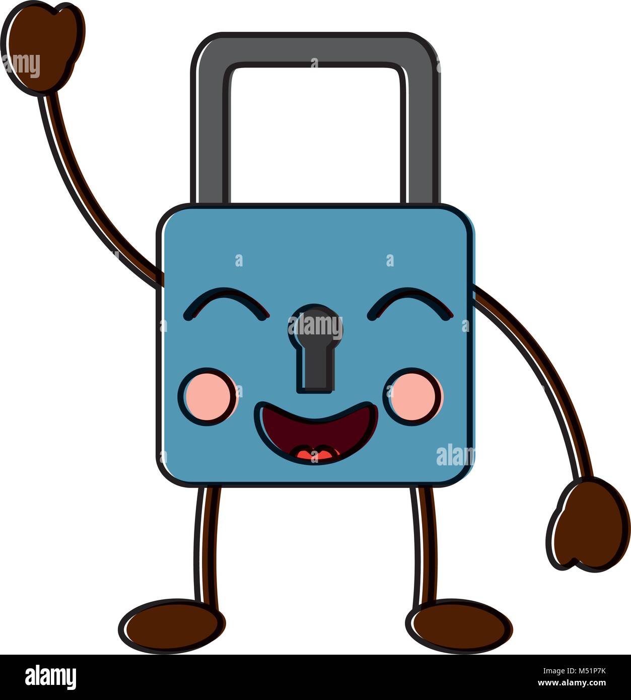 Keyhole emoticon hi-res stock photography and images - Alamy