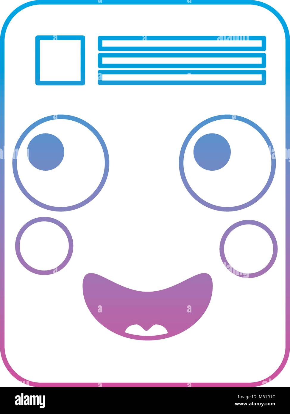 document happy emoji icon image Stock Vector Image & Art - Alamy