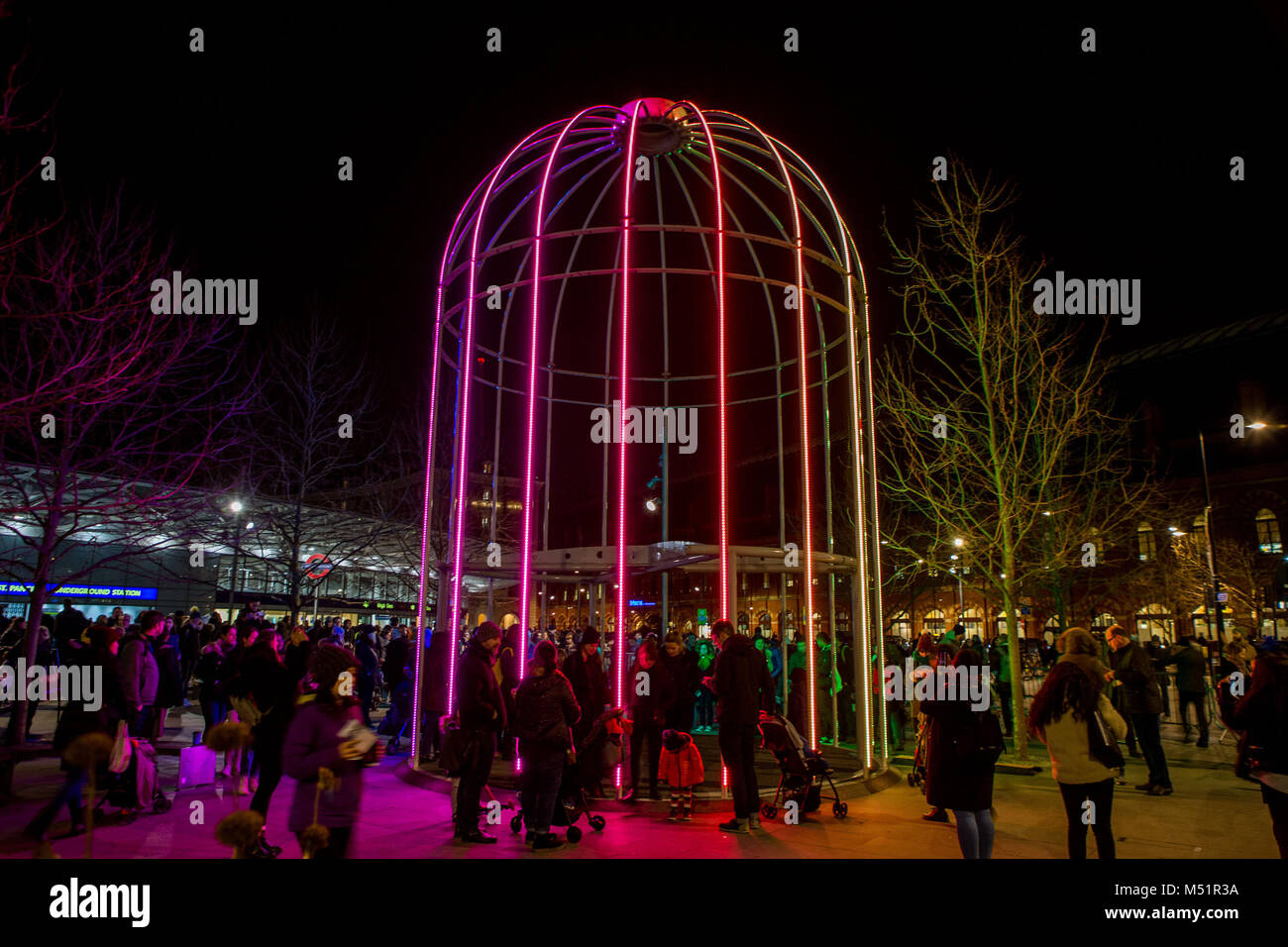 Lumiere London, a world-class light festival that takes place over four ...