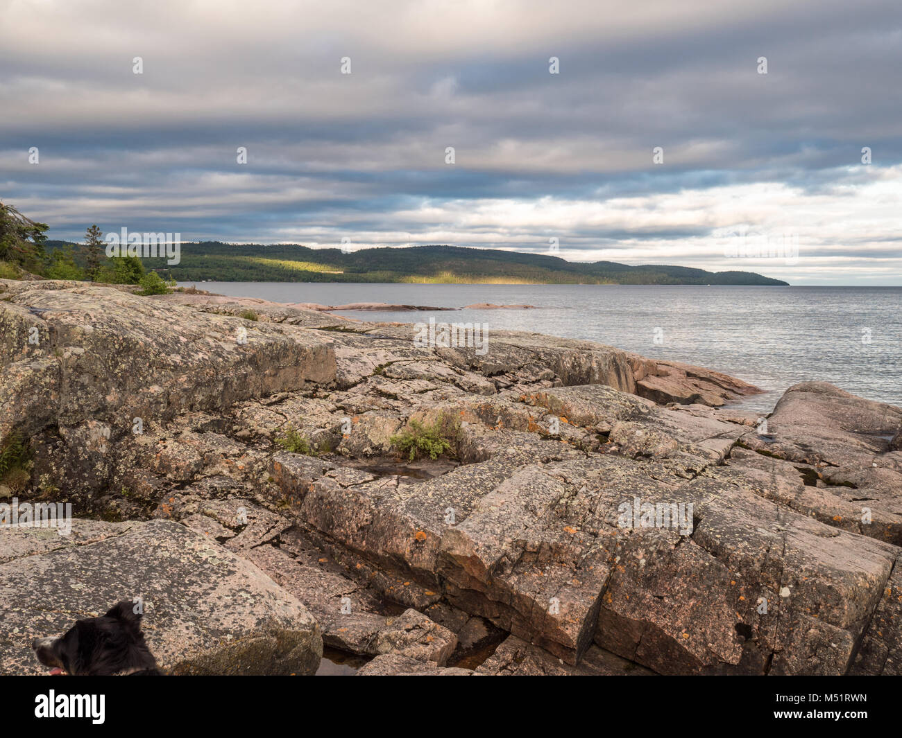 Casque Isle Trail Lake Superior Ontario Canada Stock Photo - Alamy