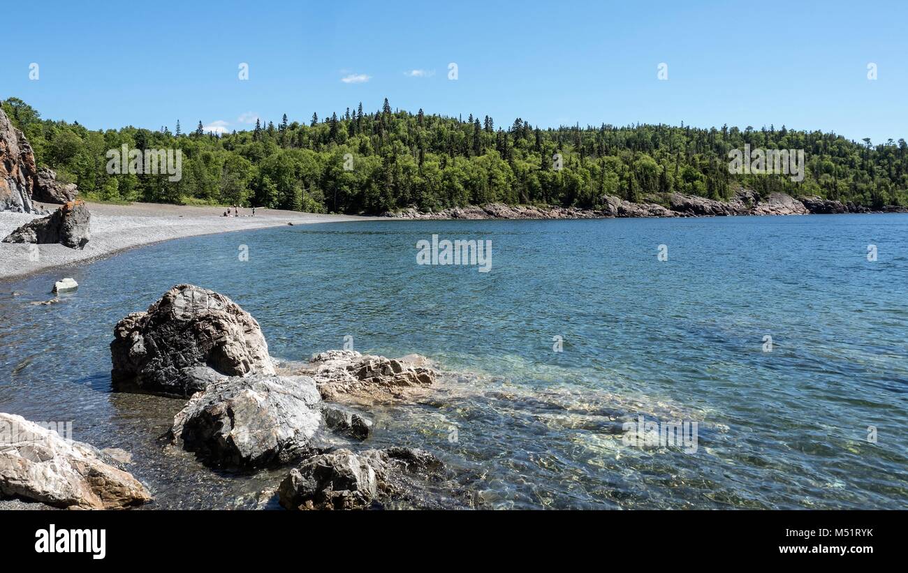Casque Isle Trail Lake Superior Ontario Canada Stock Photo - Alamy
