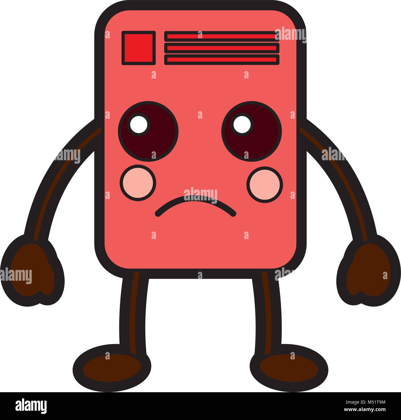 document sad emoji icon image Stock Vector Image & Art - Alamy