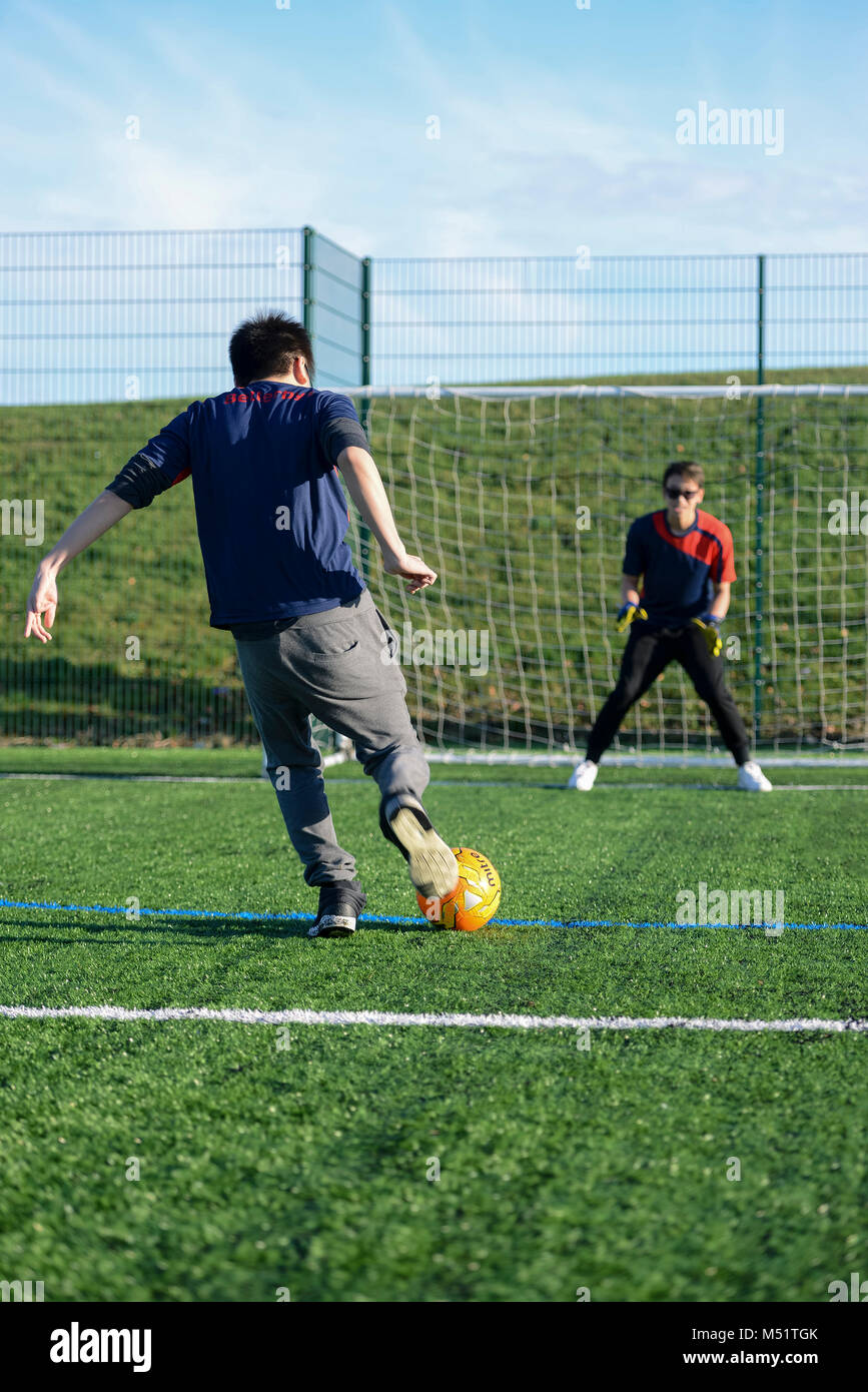 Dribbling skills hi-res stock photography and images - Alamy