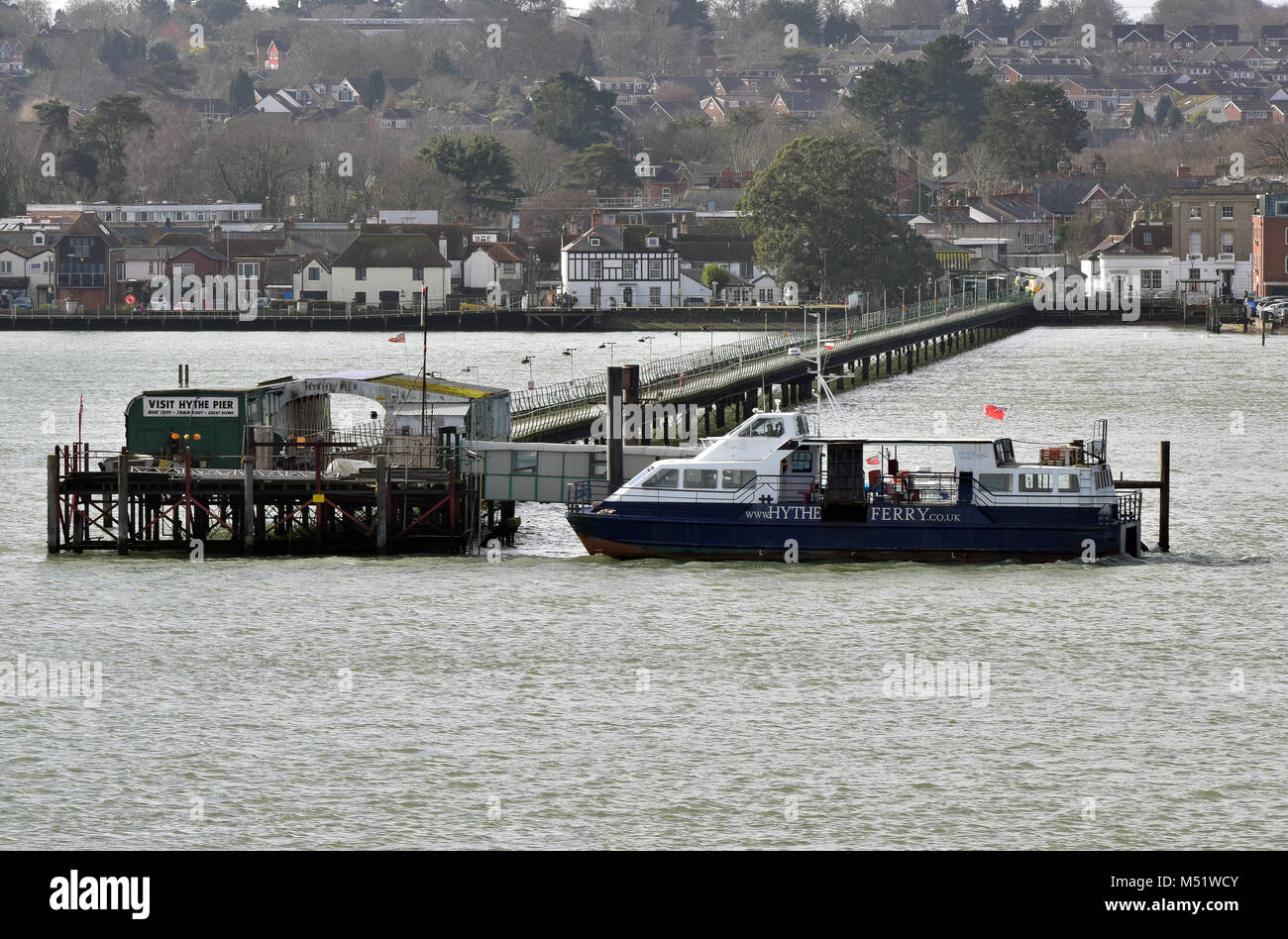 The Victorian heritage traditional pier and ferry at hyphen in the new ...