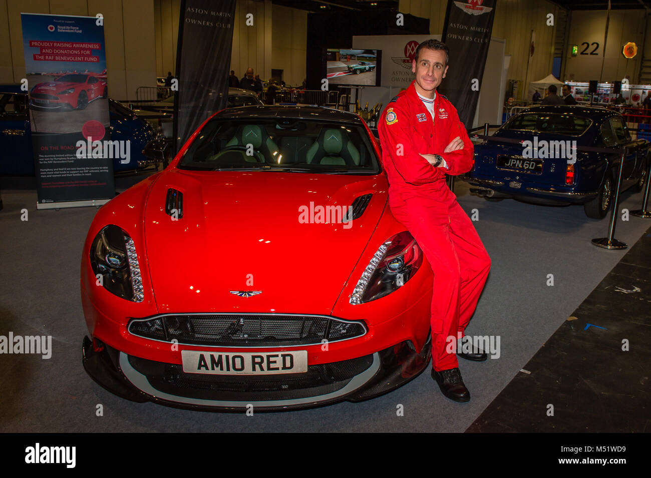 Limited Edition Aston Martin RAF Red Arrows Red 10 at The London ...
