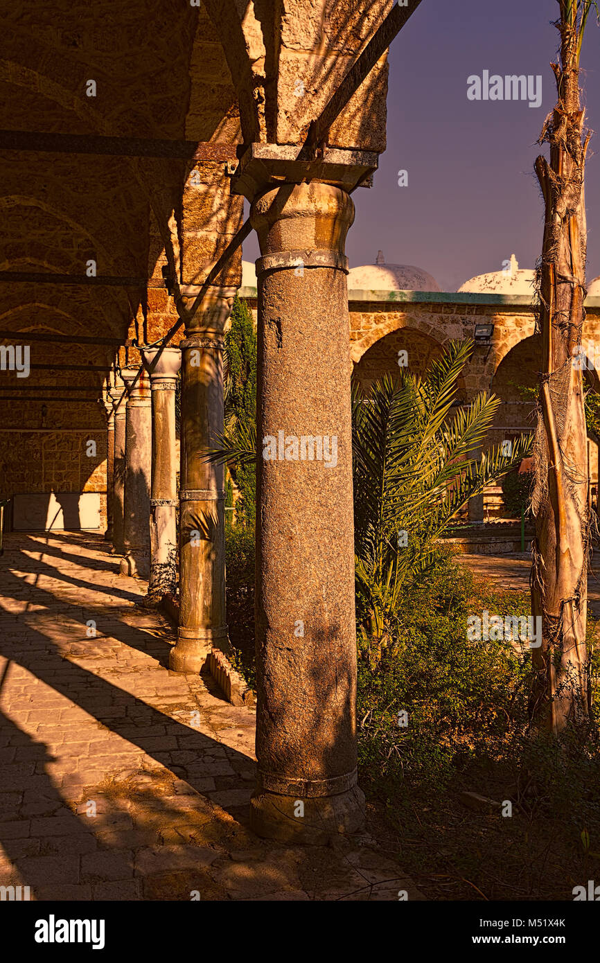 Al-Jazzar Mosque in Old Acre Stock Photo - Alamy