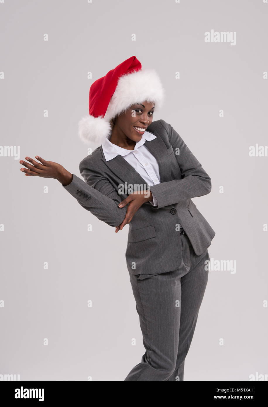 African santa girl hi-res stock photography and images - Alamy