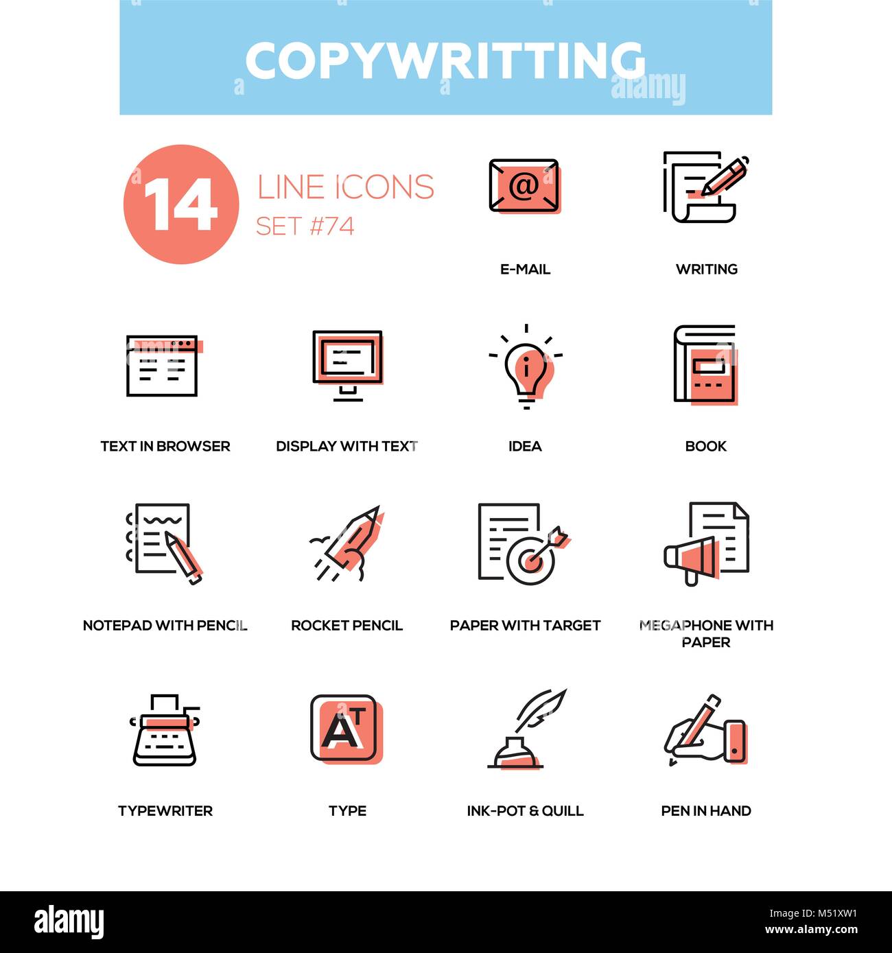 Creative line design Stock Vector Images - Alamy