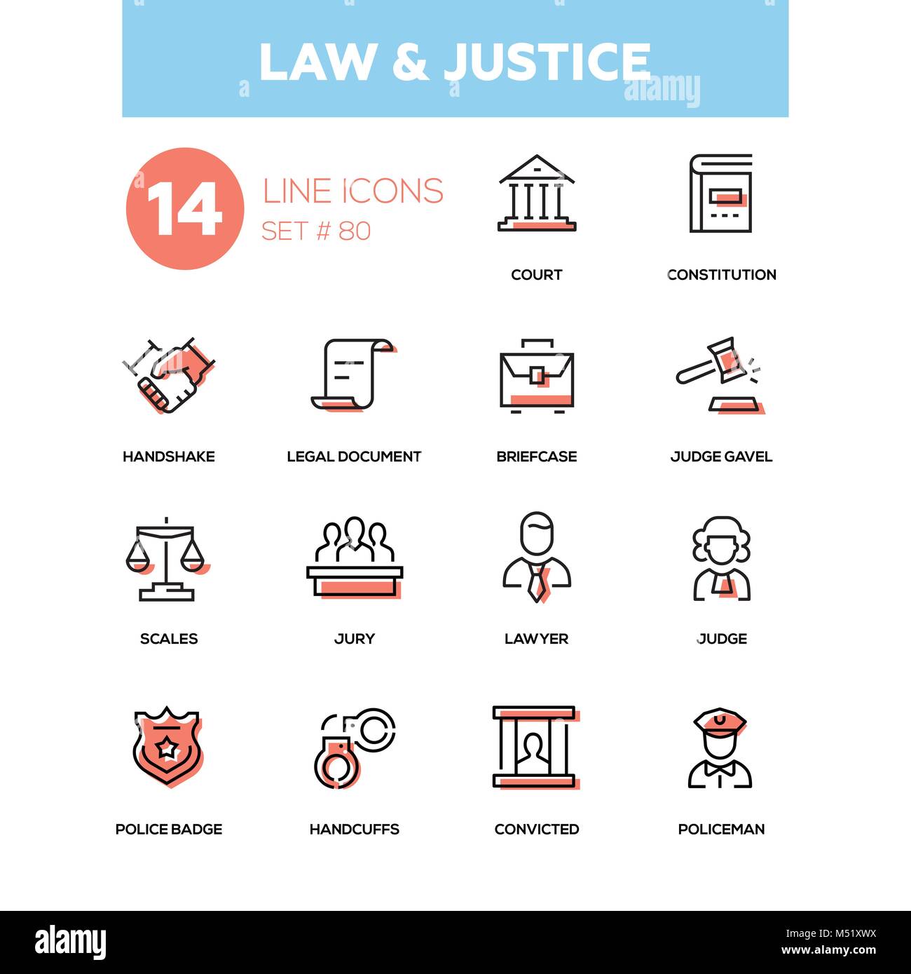 Judge pictogram hi-res stock photography and images - Alamy